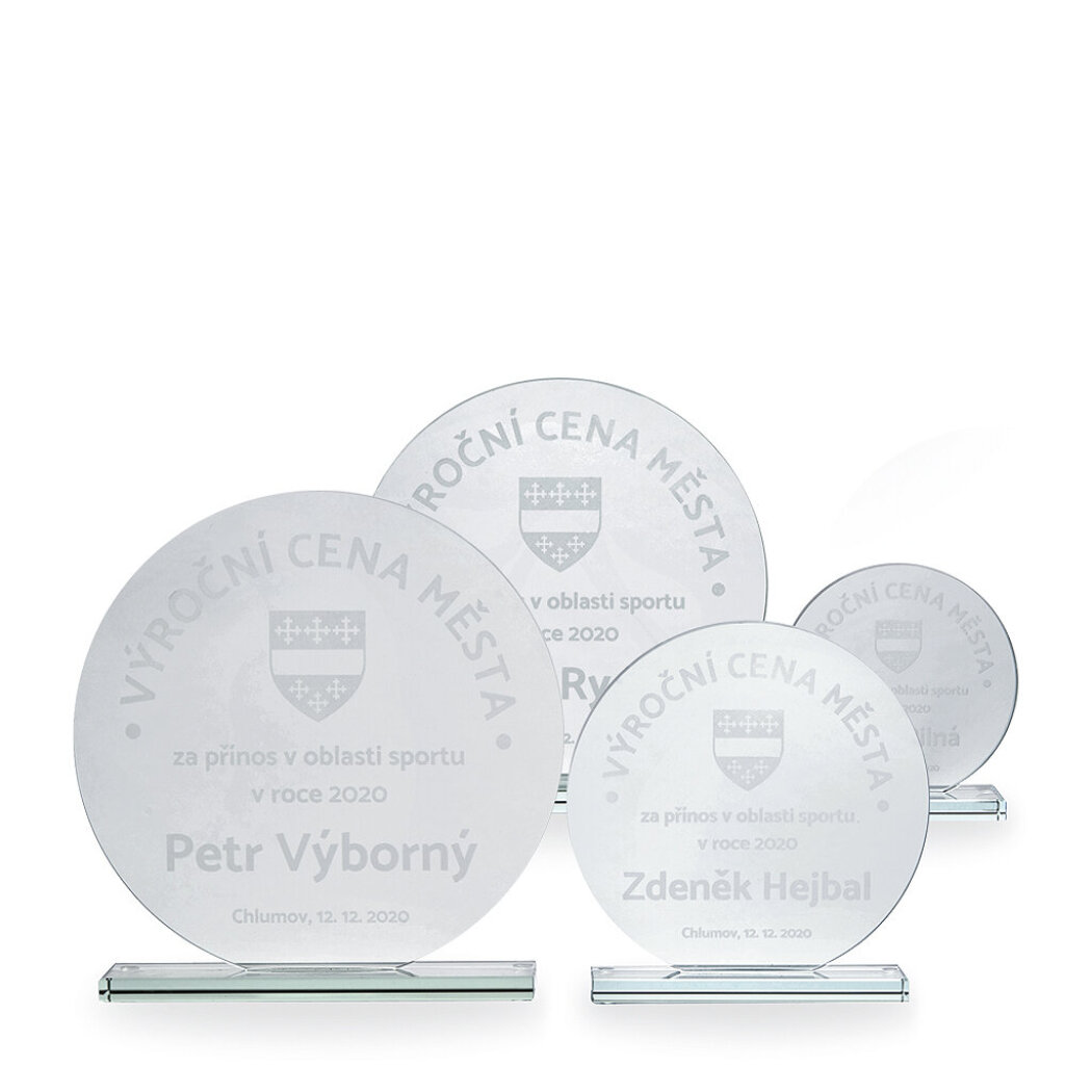 Skleněné plakety 18006 - SABE